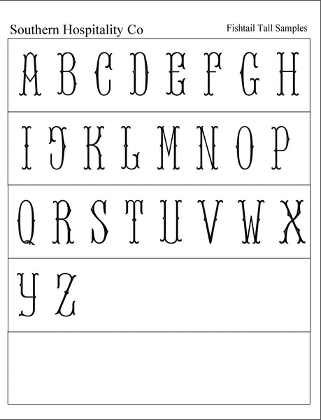 Fishtail Classic Notepad – Southern Hospitality Co.