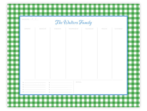 Weekly Planners – Southern Hospitality Co.