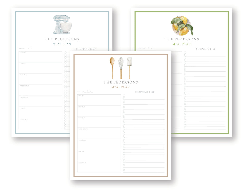 Weekly Planners – Southern Hospitality Co.