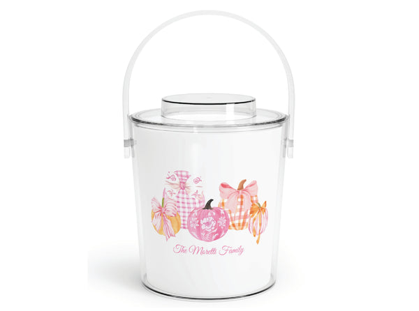 Preppy Pumpkin Patch Acrylic Ice Bucket – Southern Hospitality Co.